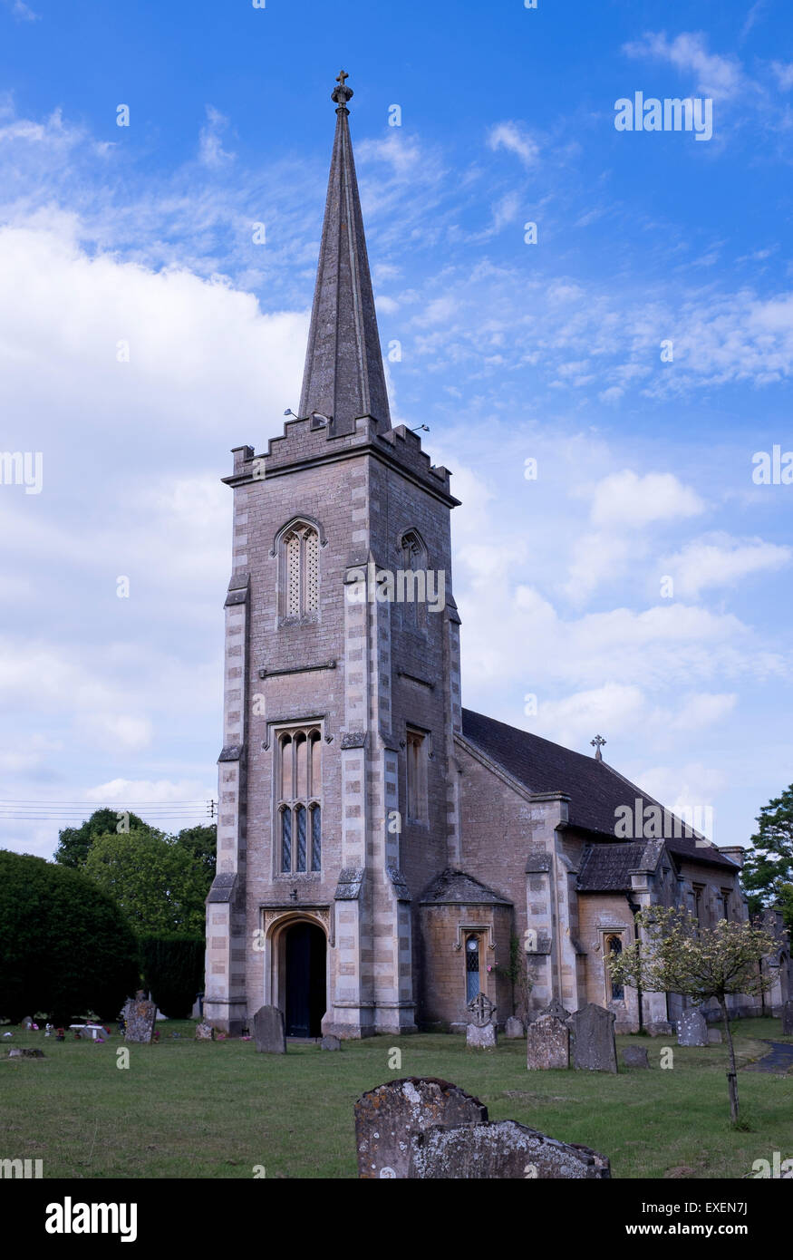 Christchurch Derry Hill Wiltshire Stock Photo - Alamy