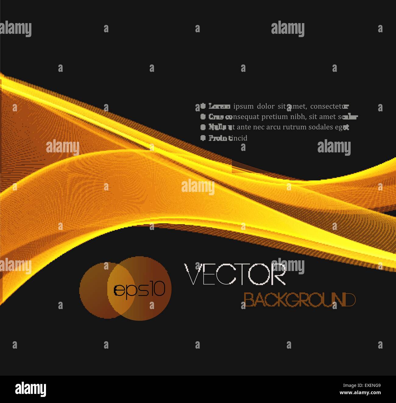 Smooth wave stream line abstract header layout Stock Vector Image & Art ...