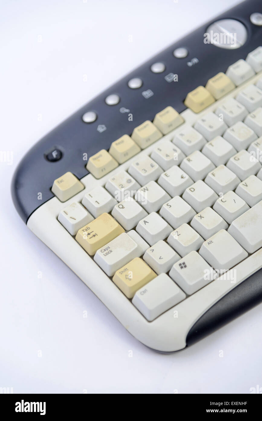 Old pc keyboard hi-res stock photography and images - Alamy
