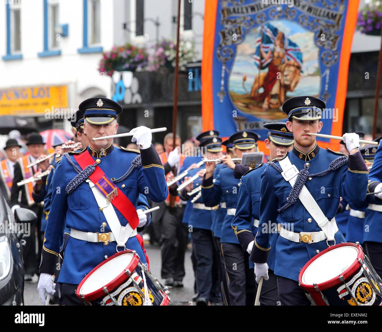 Coleraine, Northern Ireland. 13th July, 2015. The Twelfth of july ...