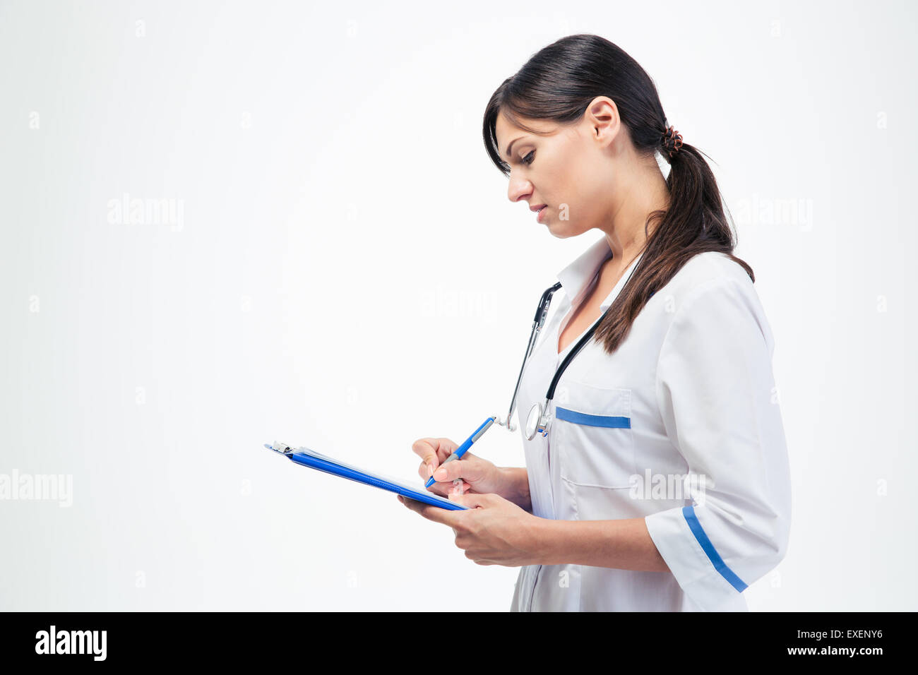 Nurse Writing Notes Stock Photos & Nurse Writing Notes Stock Images - Alamy