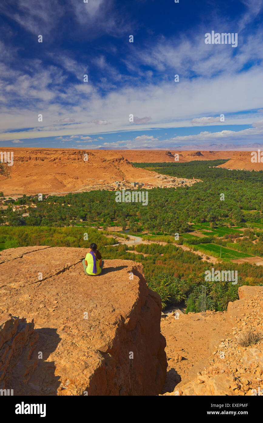 Tafilalet oasis tafilalt oasis ziz hi-res stock photography and images ...