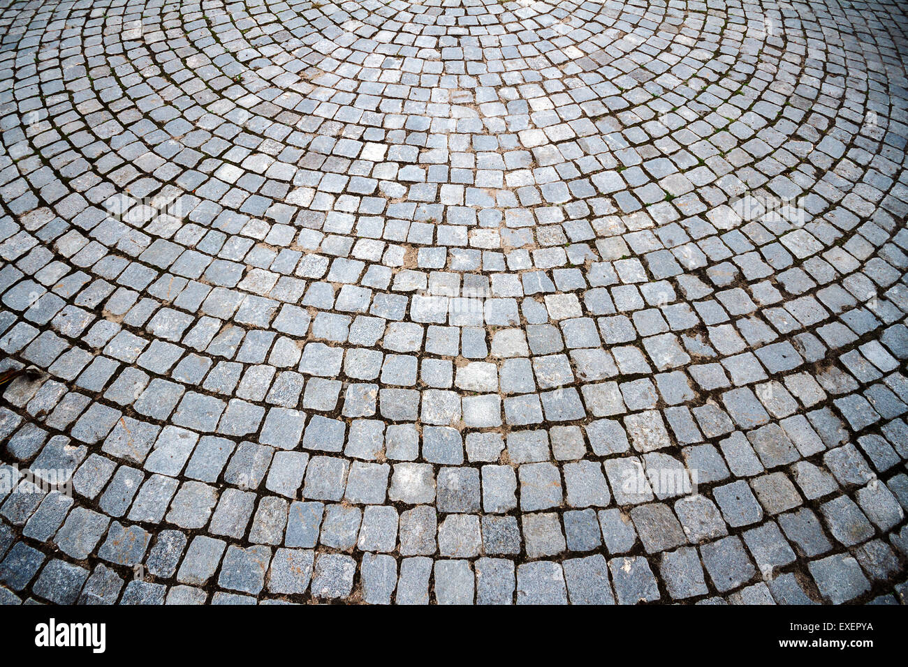 Stone blocks in the walkway Stock Photo - Alamy