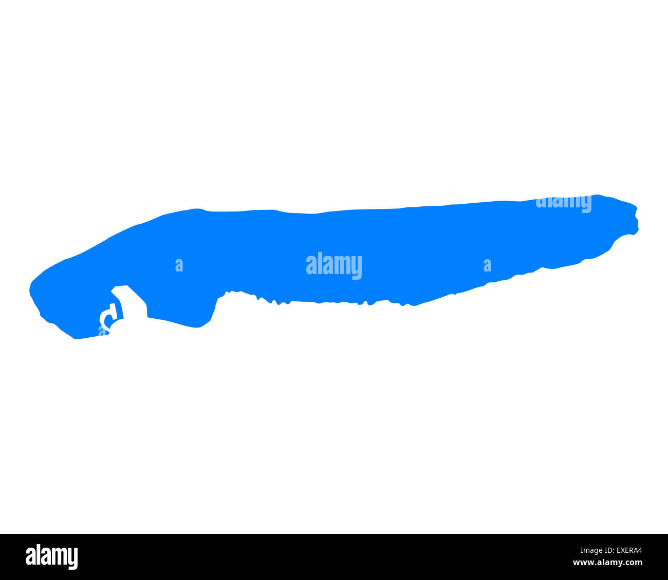 Map of Norderney Stock Photo - Alamy