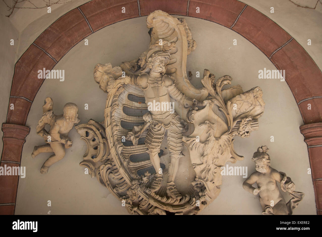 crest relief Bamberg Germany Stock Photo - Alamy