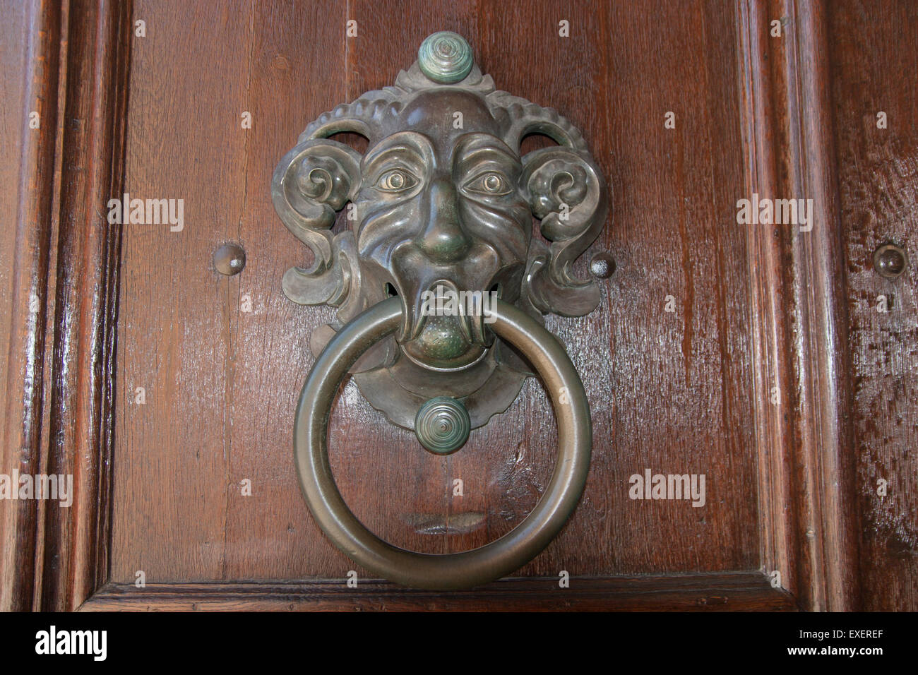 door knocker Bamberg Germany Stock Photo - Alamy