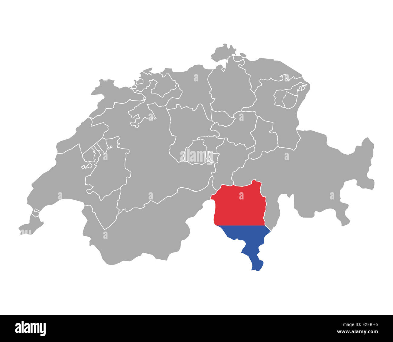 Ticino flag Cut Out Stock Images & Pictures - Alamy