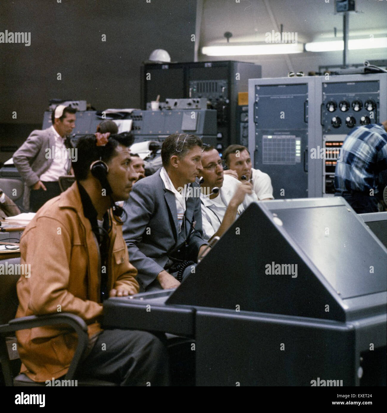 This photo captures the personnel and operational details of a ...