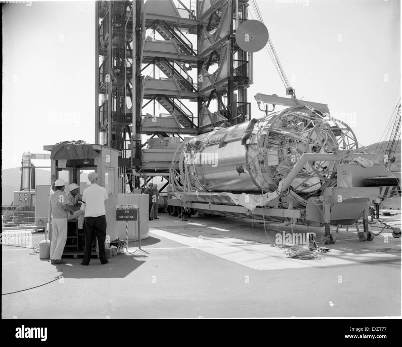 The Atlas Centaur C-1, a key component of the U.S. space program, is ...