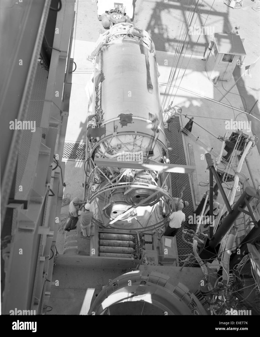 Atlas Centaur C-1 Details C-1 Erection, at S-4; Sycamore Canyon Stock ...