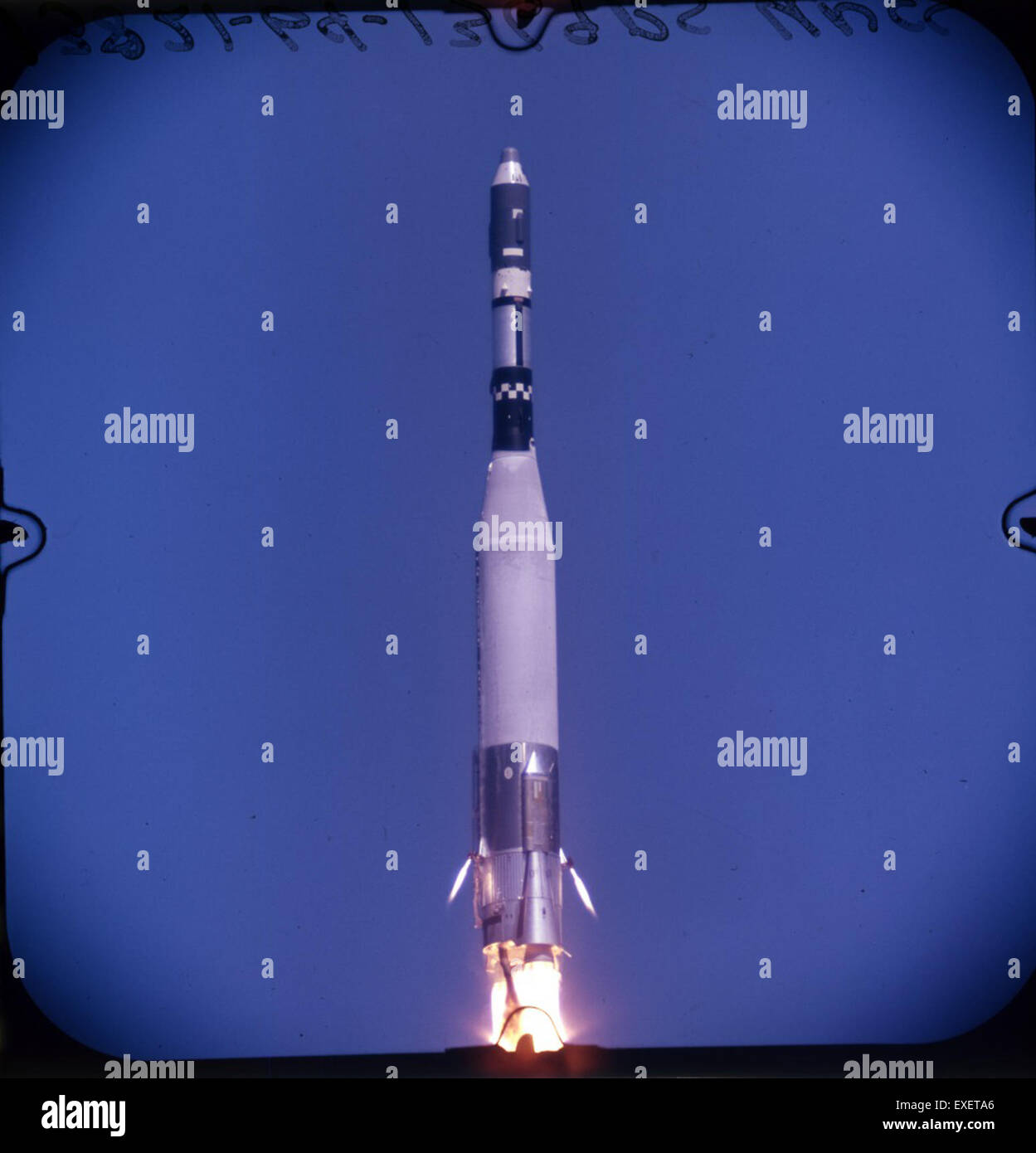 The Atlas-Agena launch, identified as SLV 3-7102, was part of a series ...