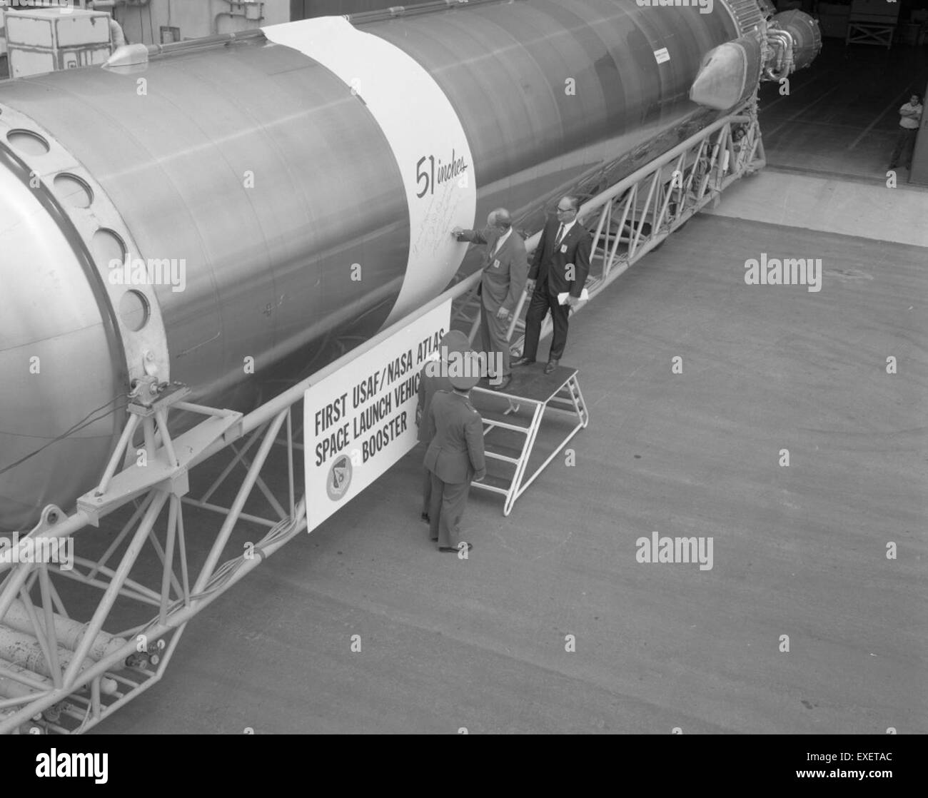 The Centaur-SLV 3C, a solid rocket booster developed by General ...