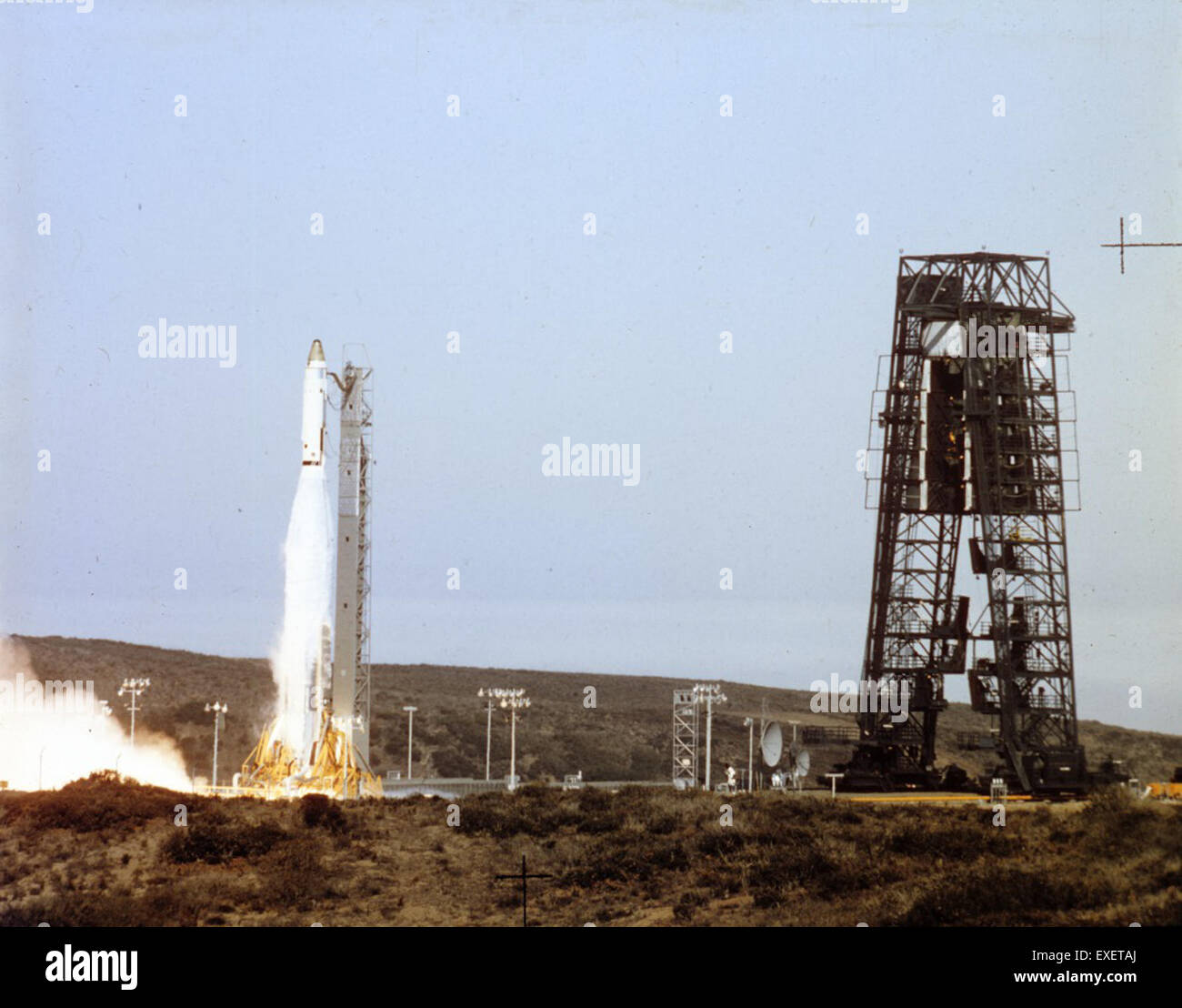 This image provides insight into the Atlas 97D launch vehicle, designed ...