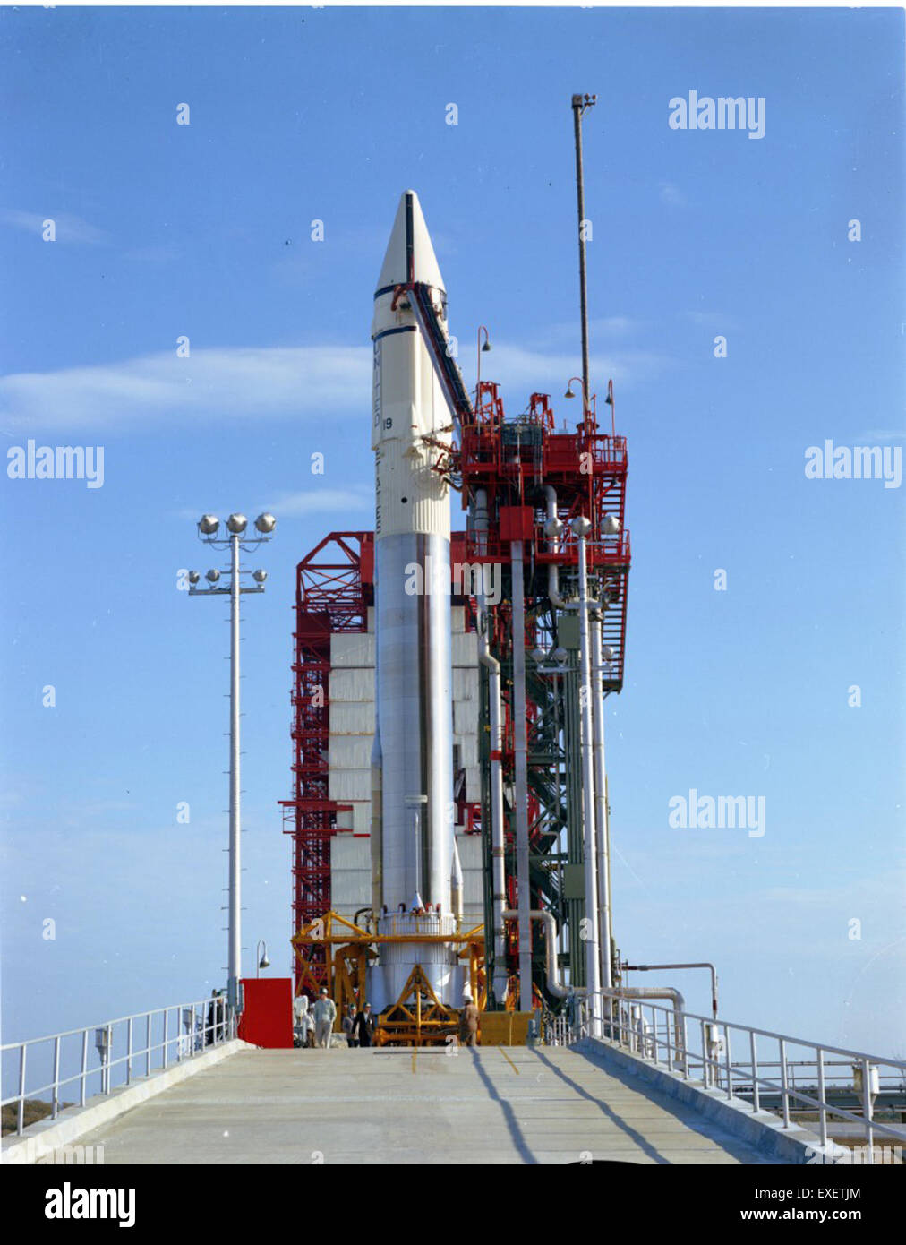 The Atlas Centaur 19 rocket was used to launch the Mariner 7 spacecraft ...