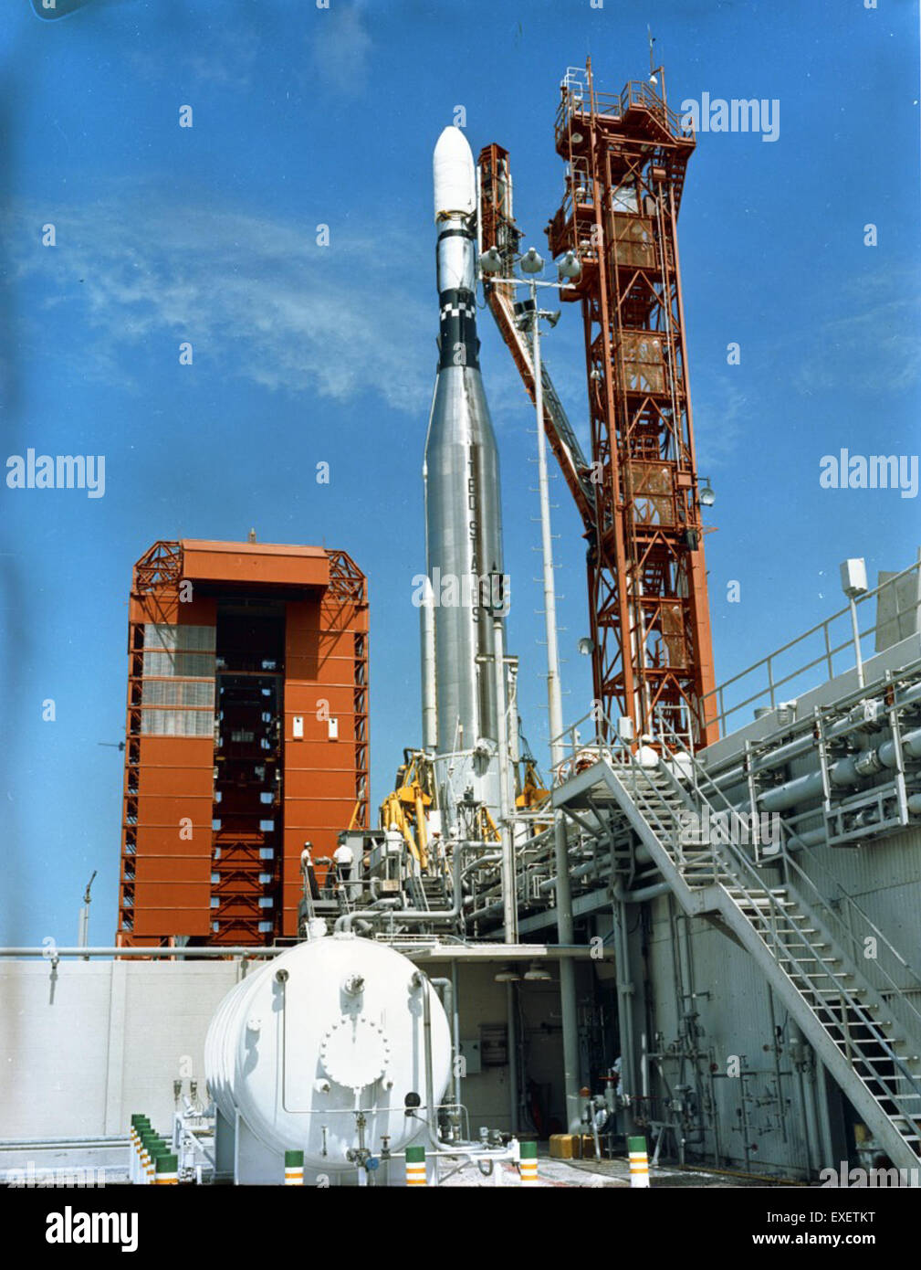 The Atlas-Agena launch system, tested in 1963, was an important part of ...
