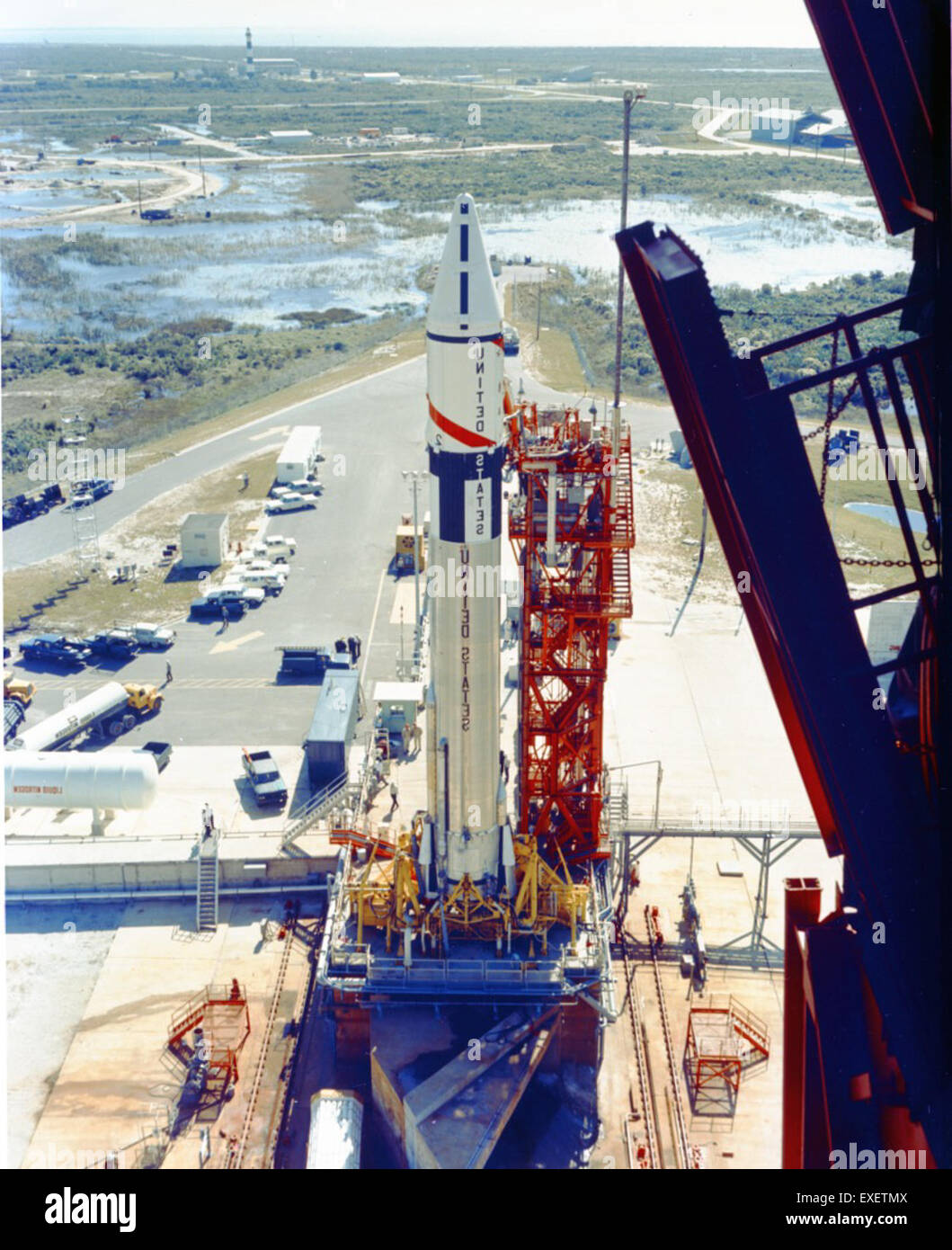 Atlas Centaur -2 Details Centaur-2; Fueling Test on Atlas Date Stock ...