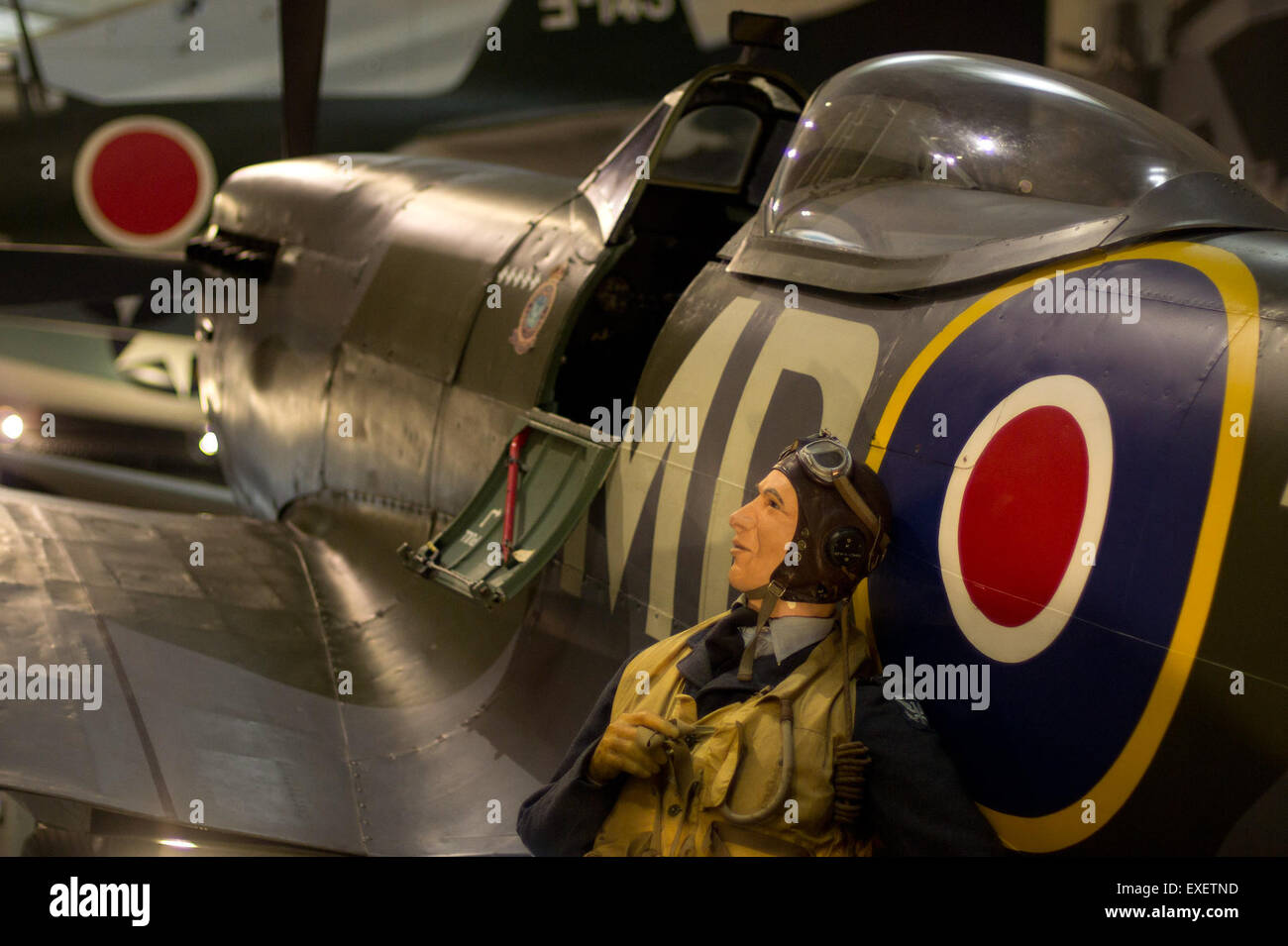 The Supermarine Spitfire MkXVI was an advanced version of the iconic ...