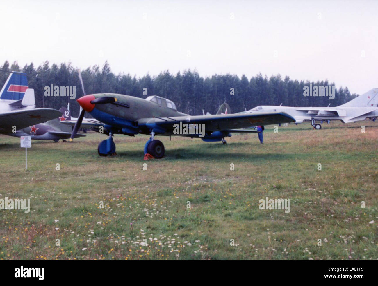 The Ilyushin Il-10M was a Soviet ground attack aircraft developed in ...