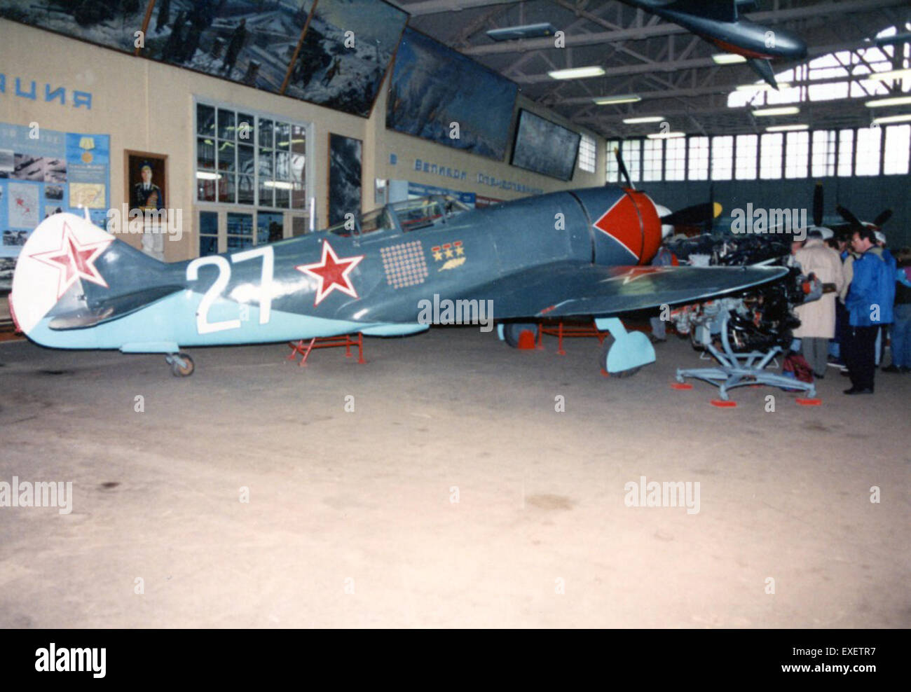 The Lavochkin LA-7 was a Soviet fighter aircraft used during World War ...