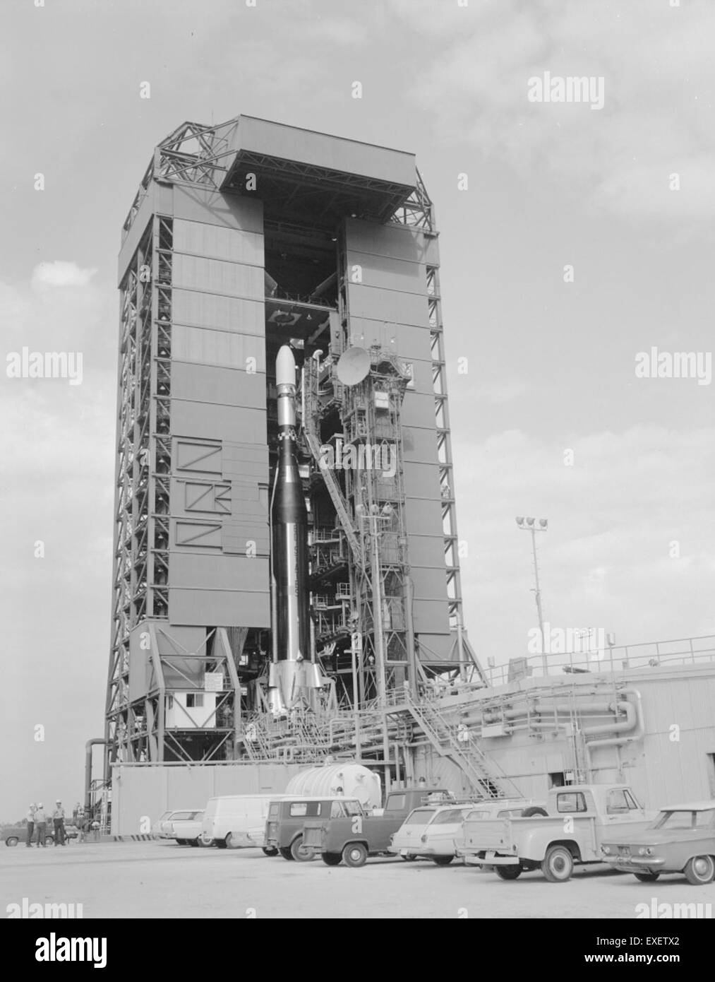 1966 rocket launch Black and White Stock Photos & Images - Alamy