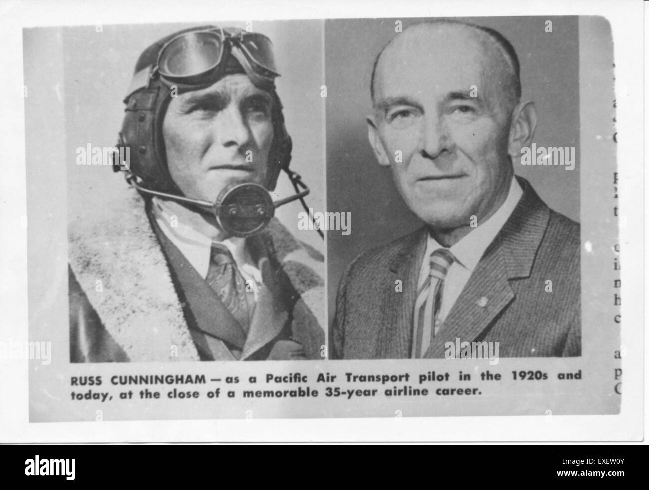 Russ Cunningham was a notable figure in aviation, known for his ...
