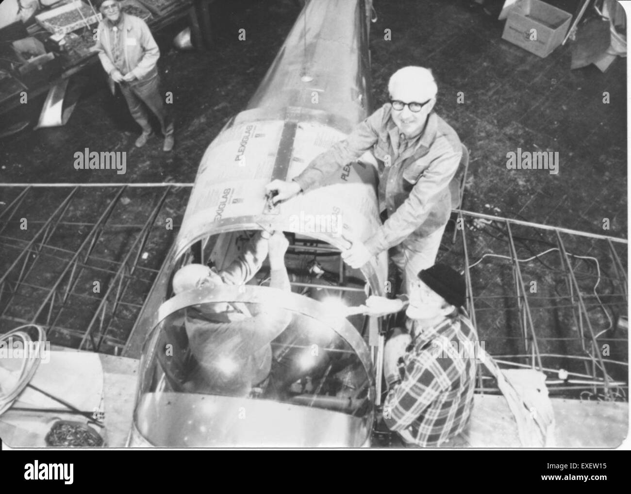 This image features Tim Cunningham, a notable figure in aviation ...