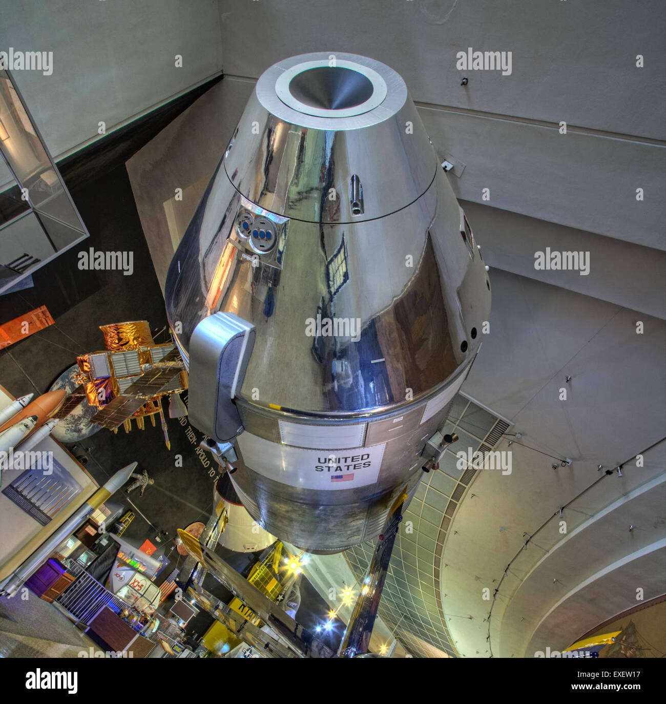 Apollo 11 space module model hi-res stock photography and images - Alamy