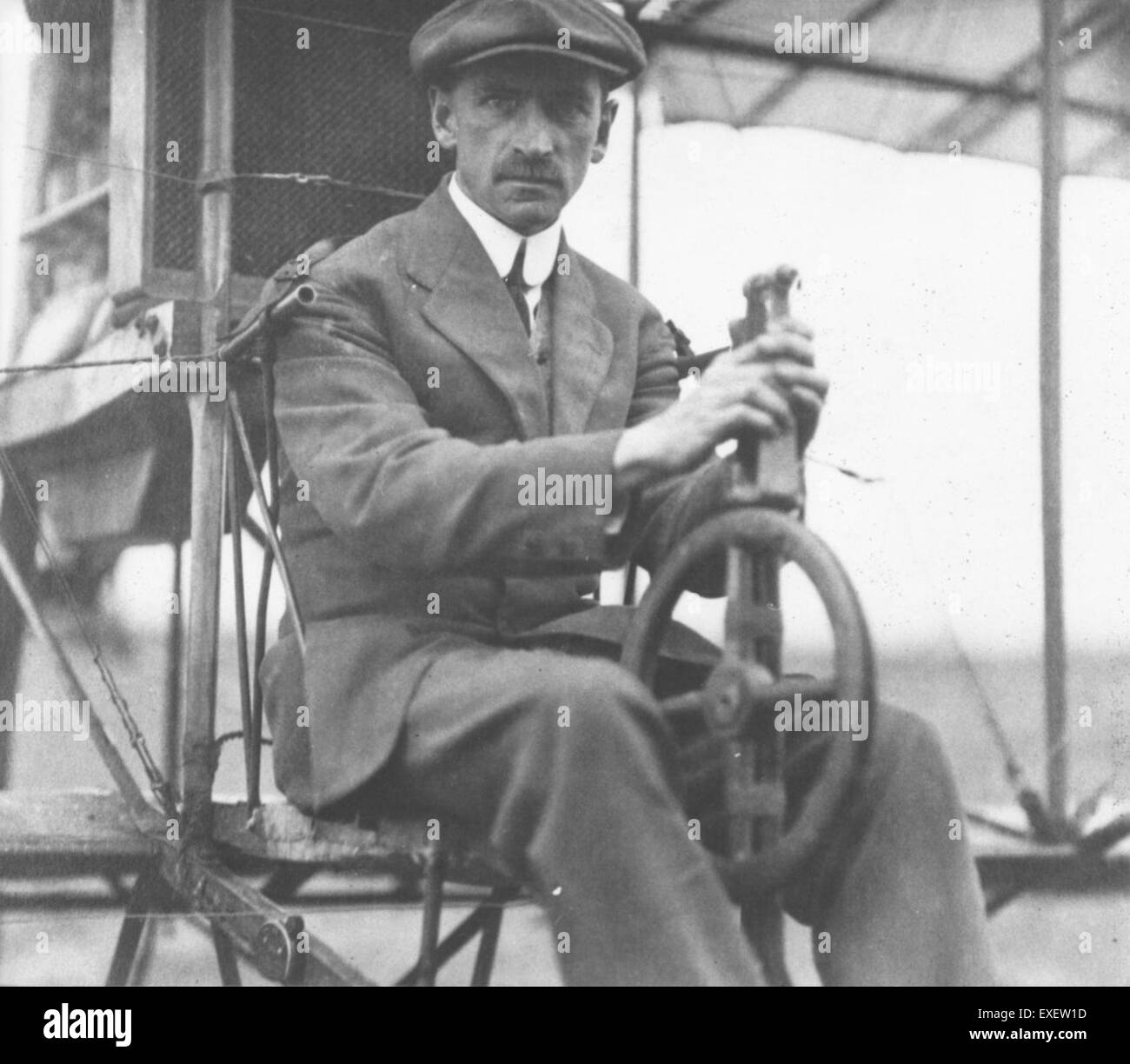 Glenn curtiss his plane hi-res stock photography and images - Alamy