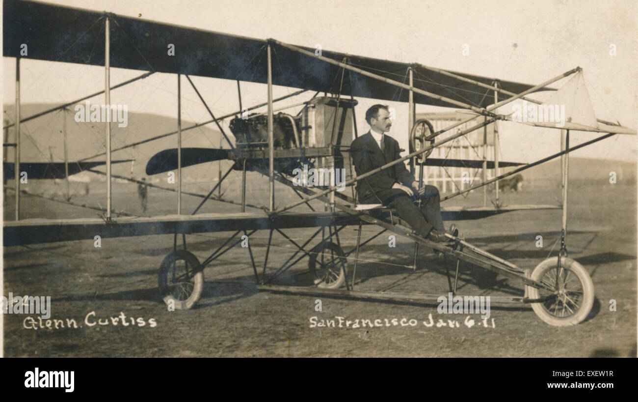 Glenn Curtiss was a pioneering American aviation designer and ...