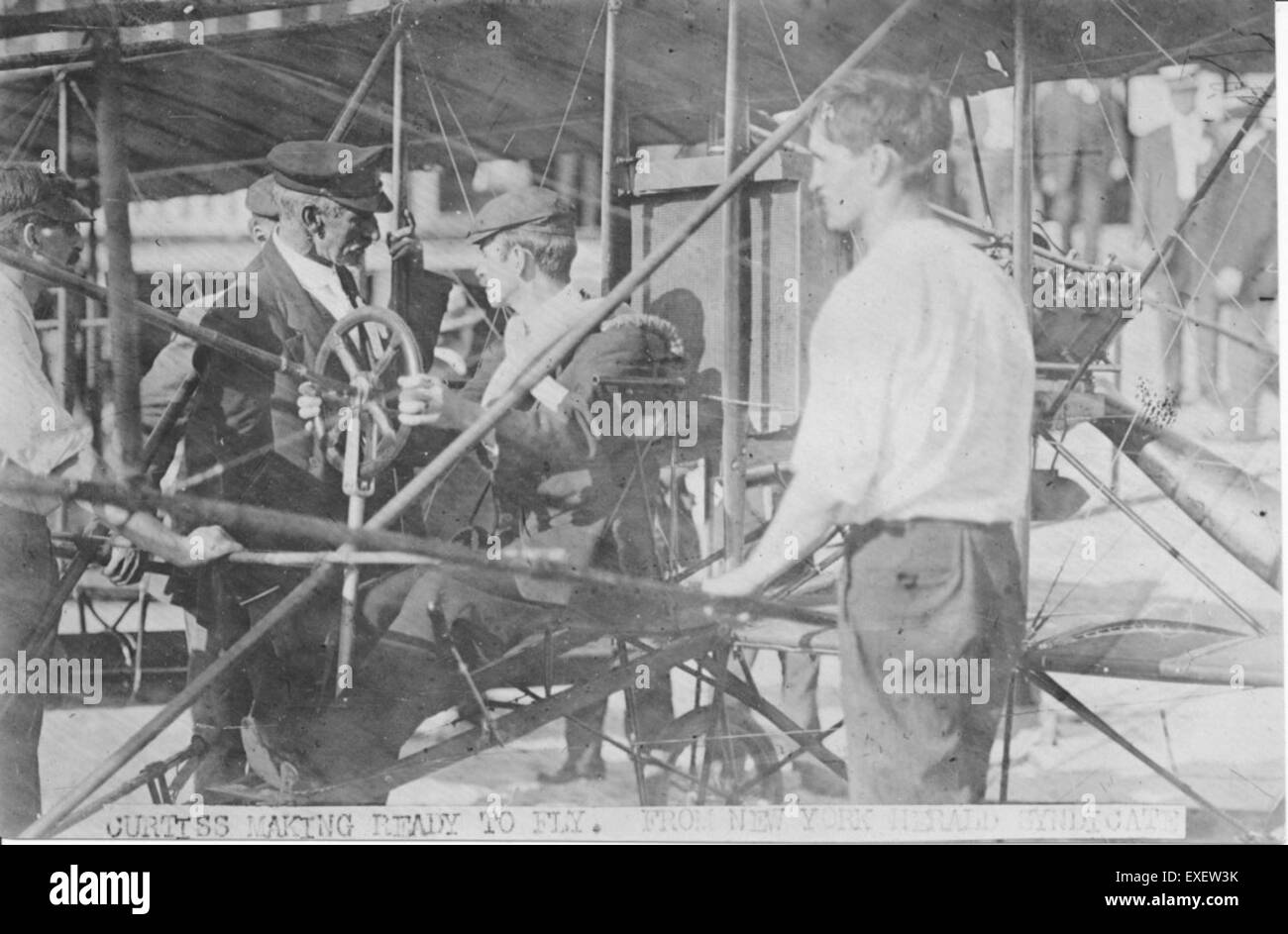 Glenn Curtiss was a pioneering American aviator and aircraft designer ...