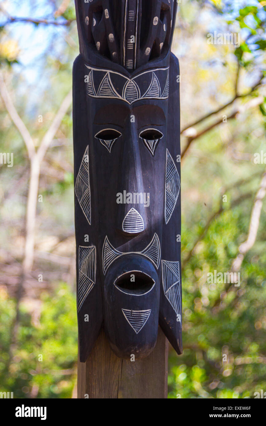 Traditional african ritual masks hi-res stock photography and images ...