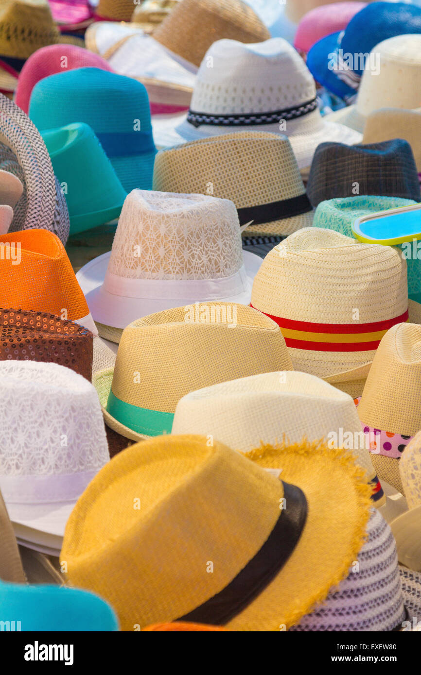 Many hats hi-res stock photography and images - Alamy