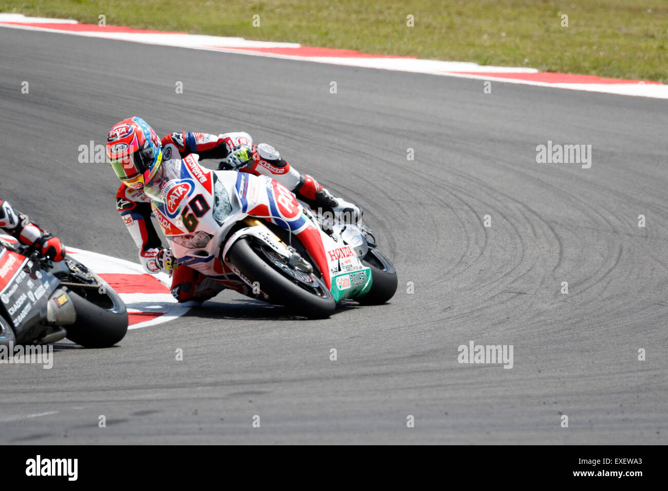 Misano Adriatico, Italy - June 21, 2015: Honda CBR1000RR SP of PATA ...