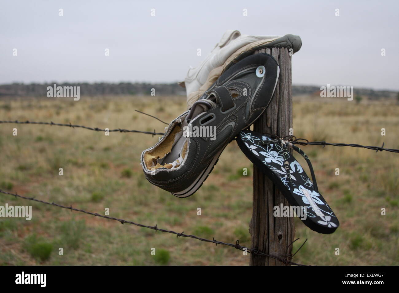 Fence post installation hi-res stock photography and images - Alamy
