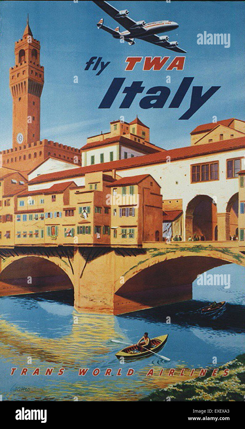 Italy poster hi-res stock photography and images - Alamy