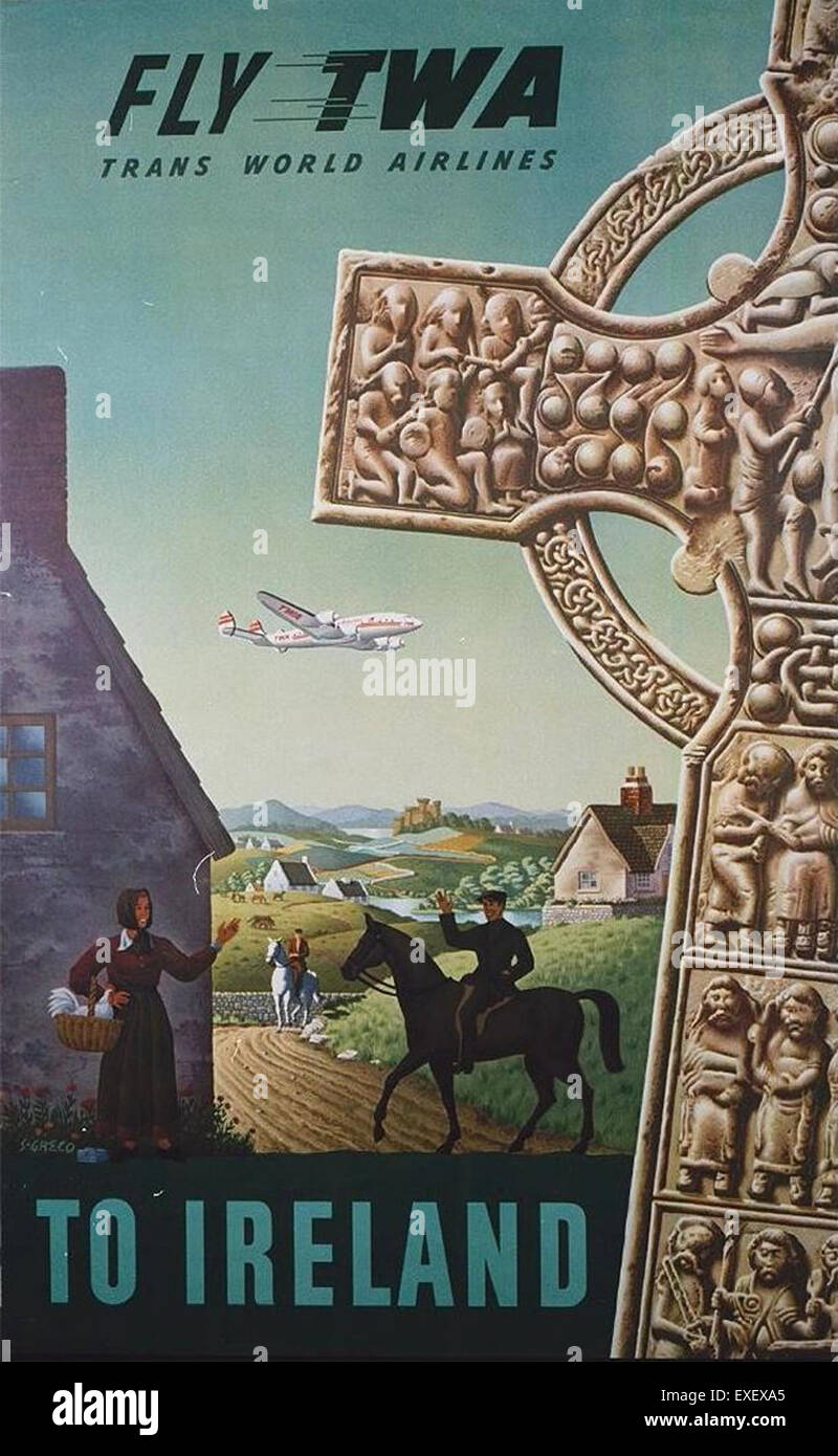 Ireland History Poster High Resolution Stock Photography and Images - Alamy