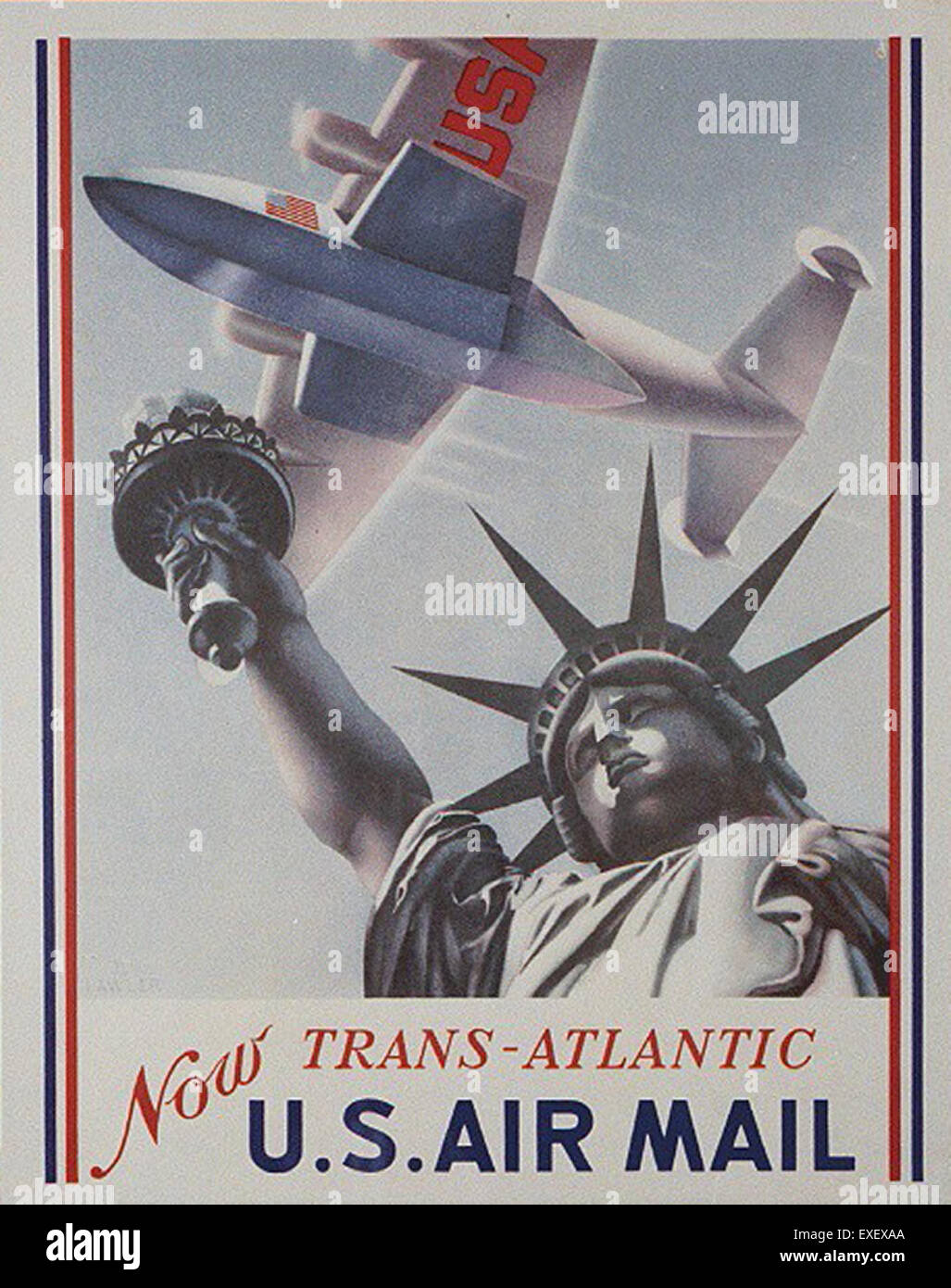 United states postal service poster hi-res stock photography and images ...