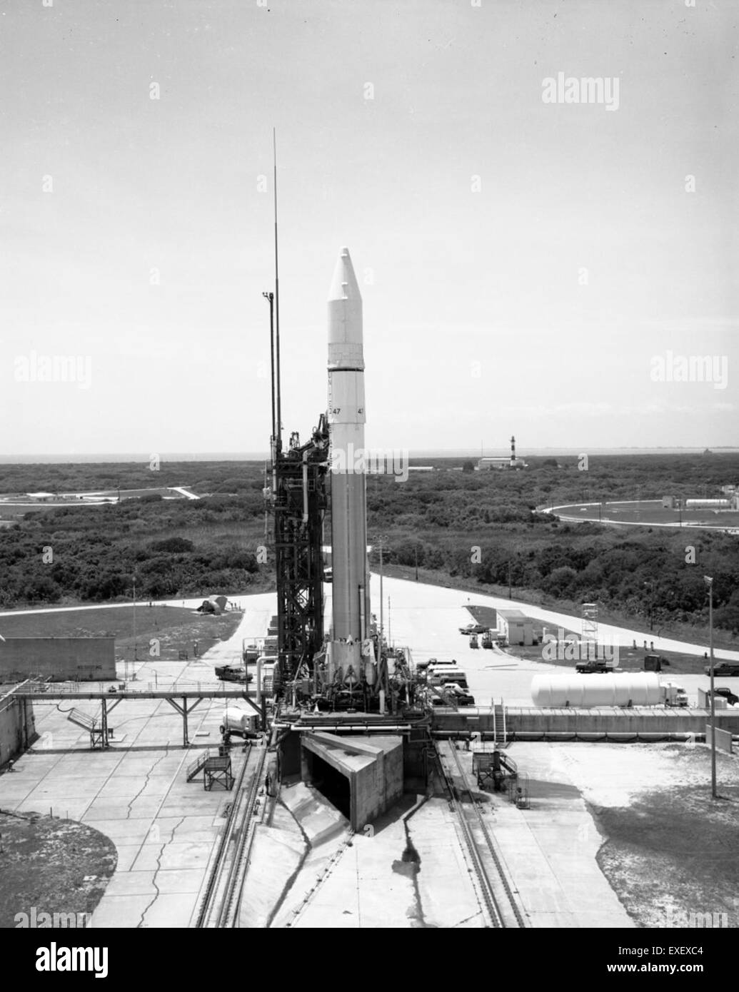 Atlas centaur Black and White Stock Photos & Images - Alamy