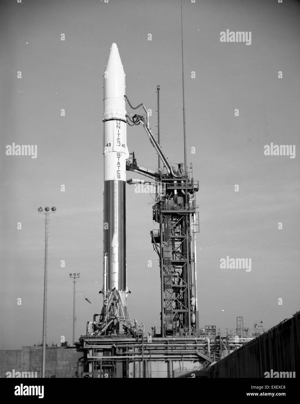 Atlas Centaur 43 Details WO F 2050-030 Stock Photo - Alamy