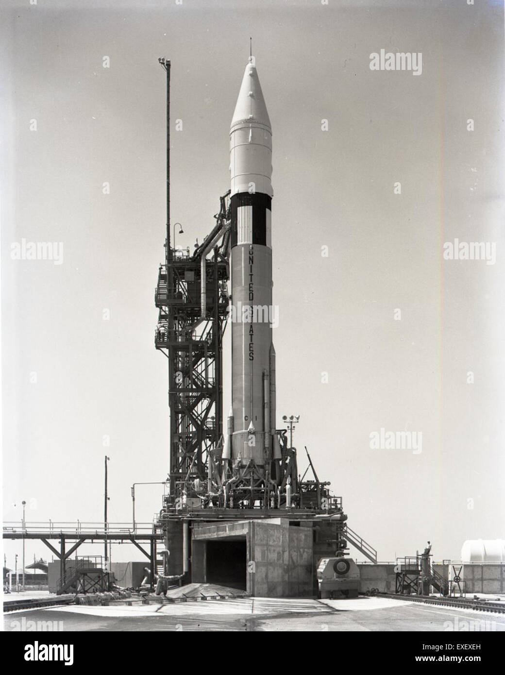 The Atlas Centaur 104D was launched from Complex 36 on May 8, 1962 ...