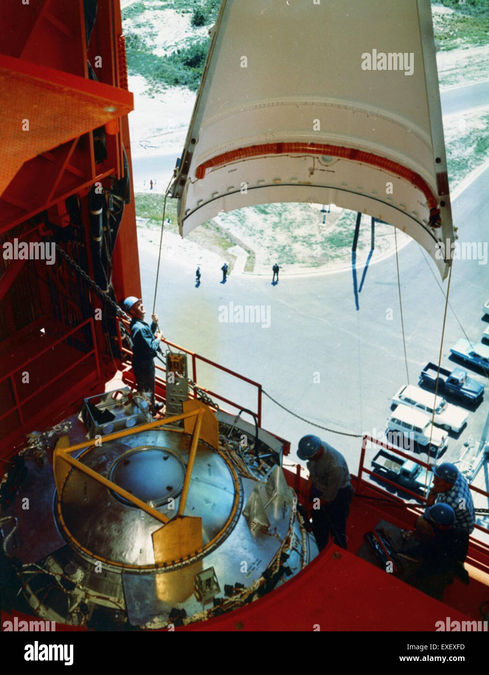 Centaur C-1 Details Centaur Fairing C-1; Erection and Mating Date Stock ...