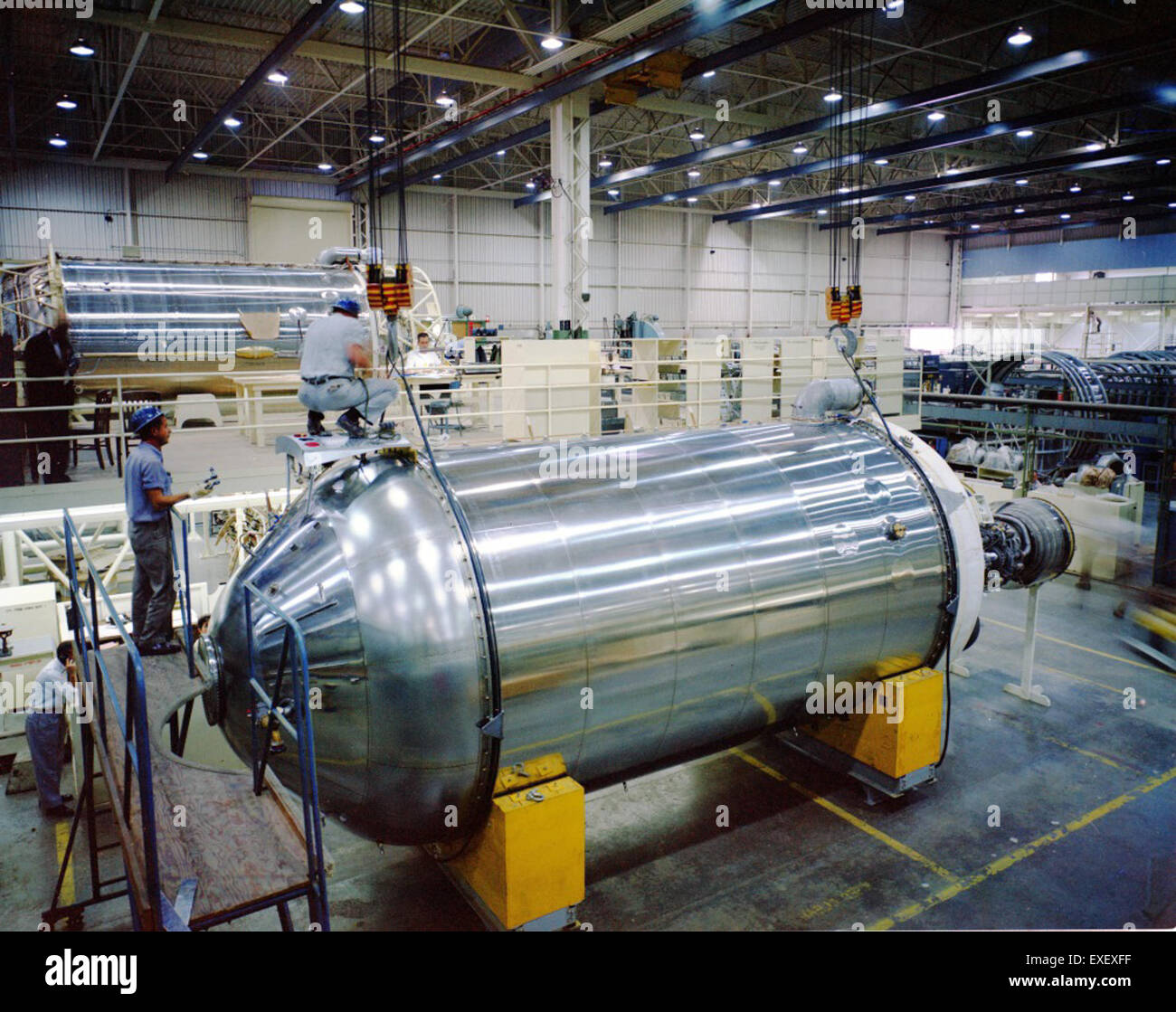 This photo shows the first test vehicle at Plant 71, which was used to ...