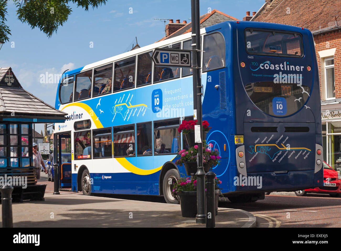Stagecoach double decker buses hi-res stock photography and images - Alamy
