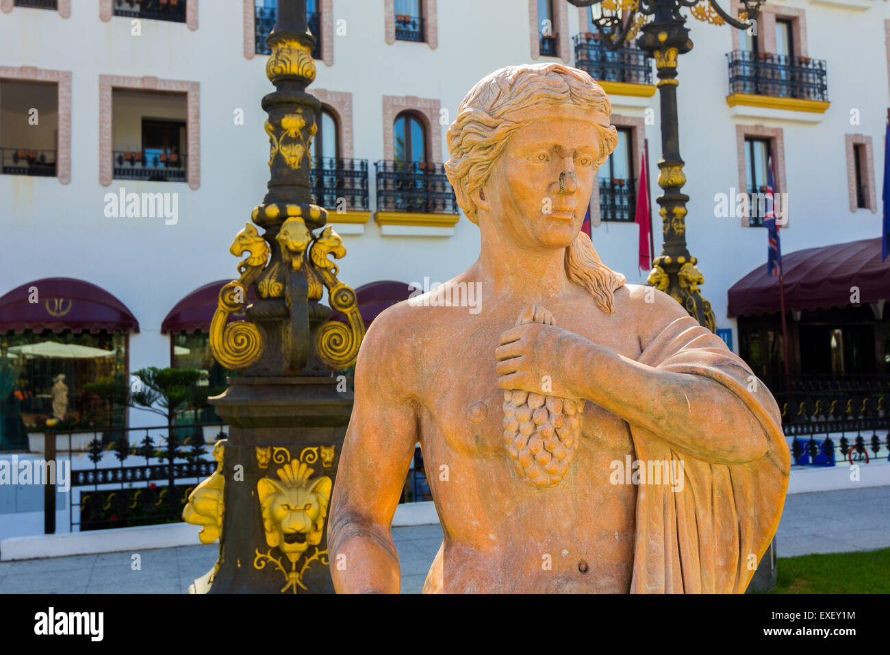 stone sculpture of a man Stock Photo - Alamy