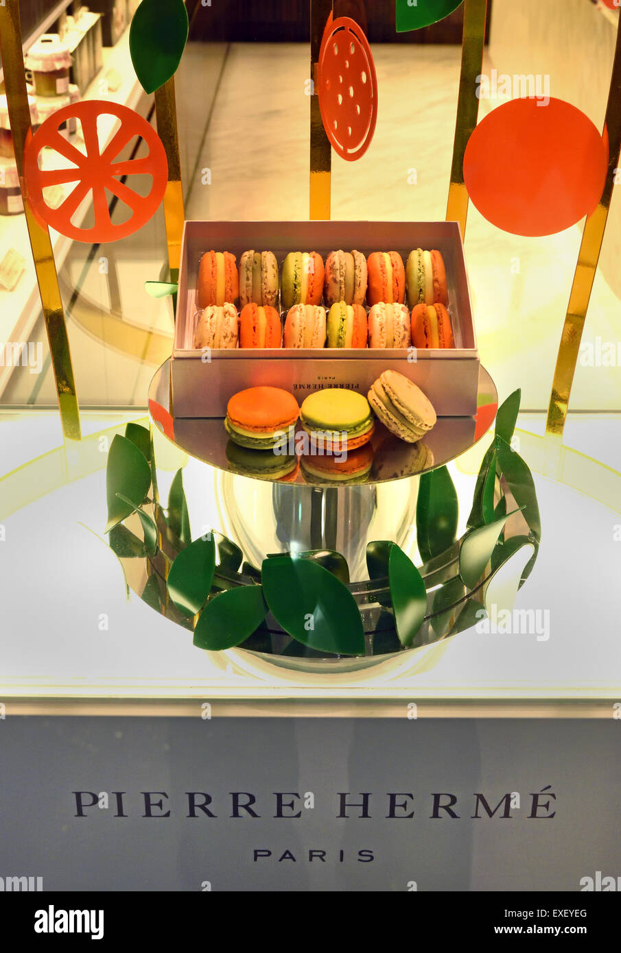 Pierre Herme Chocolate and Macaroon Bakery Shop Hong Kong China Chinese ...