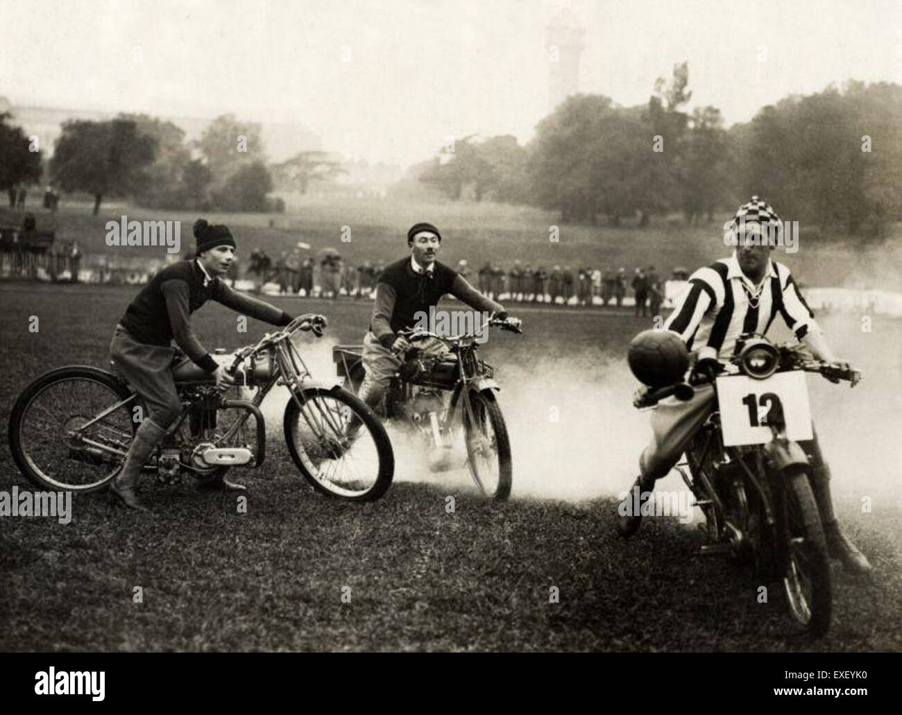 Motorvoetbal, also known as soccer on motorbikes, is a unique sport ...