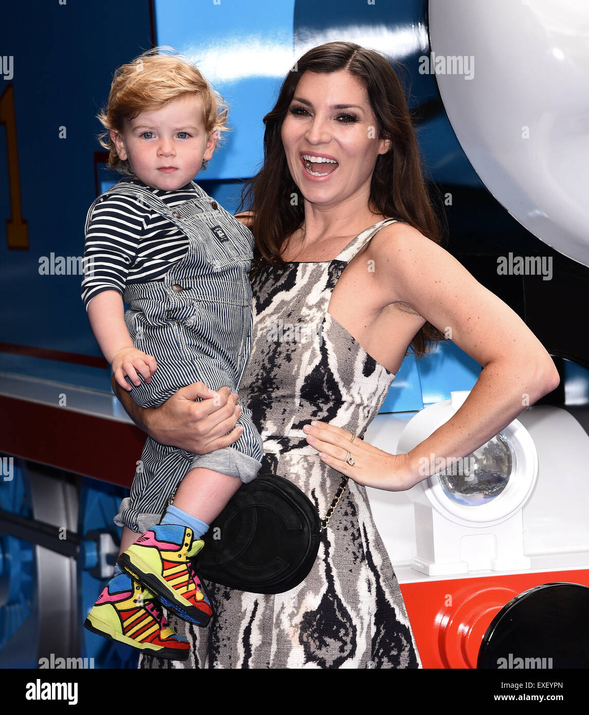 London, UK. 12th July, 2015. Grace Woodward and Larkin at Thomas and ...