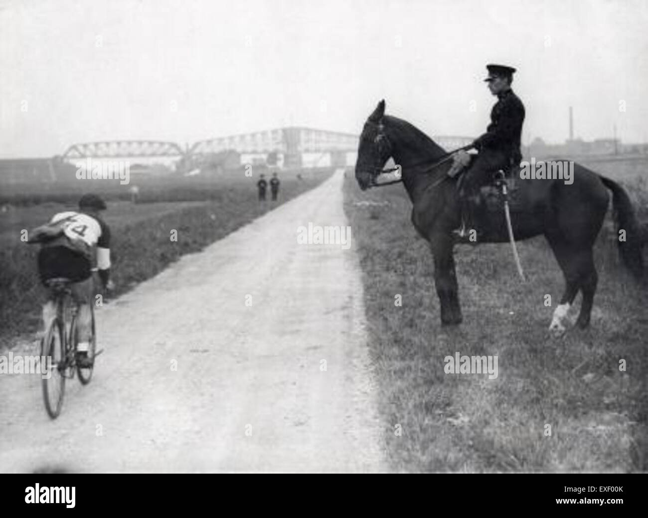 A historical image from the 1928 Olympic Games held in Amsterdam ...