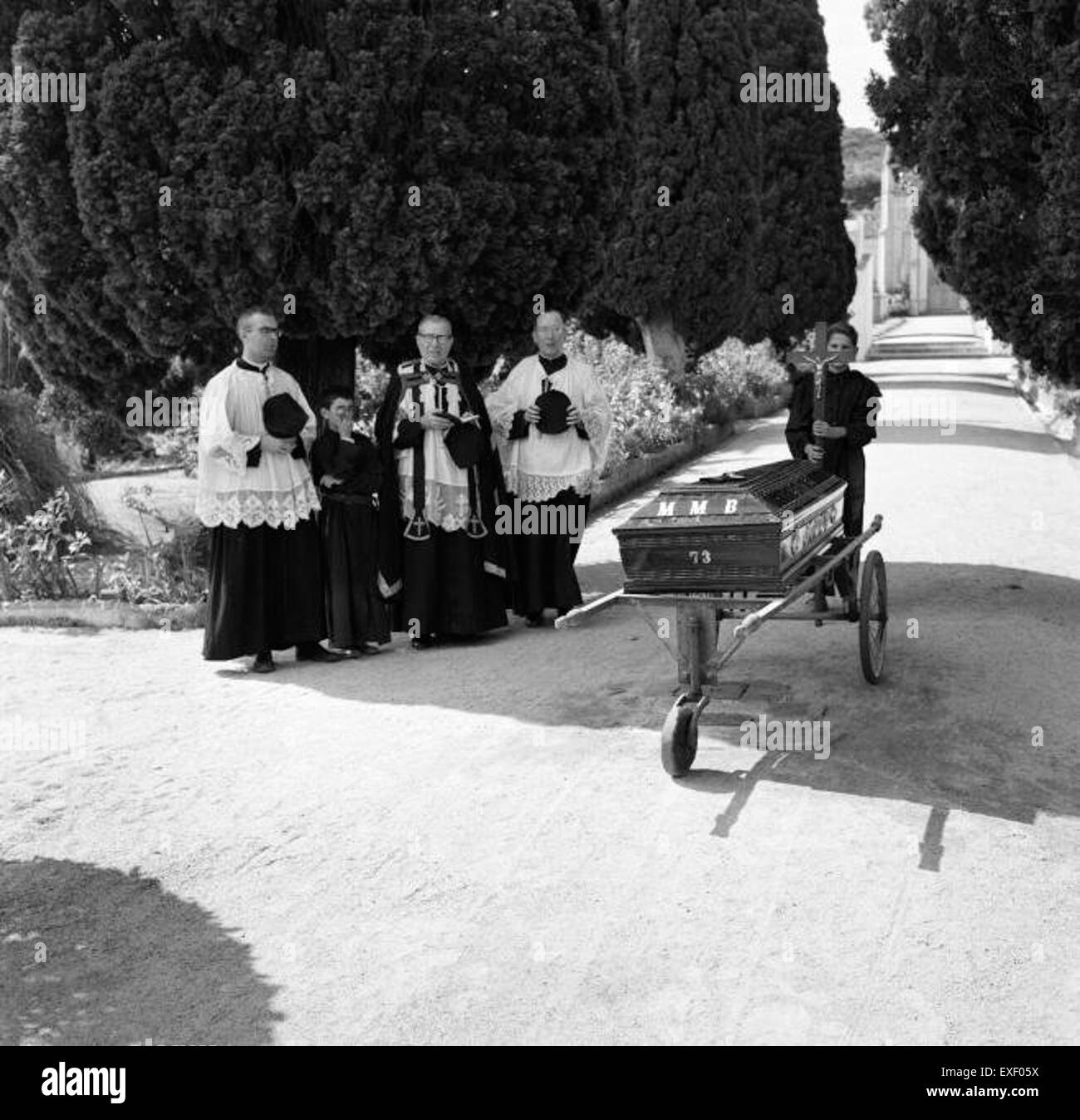 Ritual death rites Black and White Stock Photos & Images - Alamy