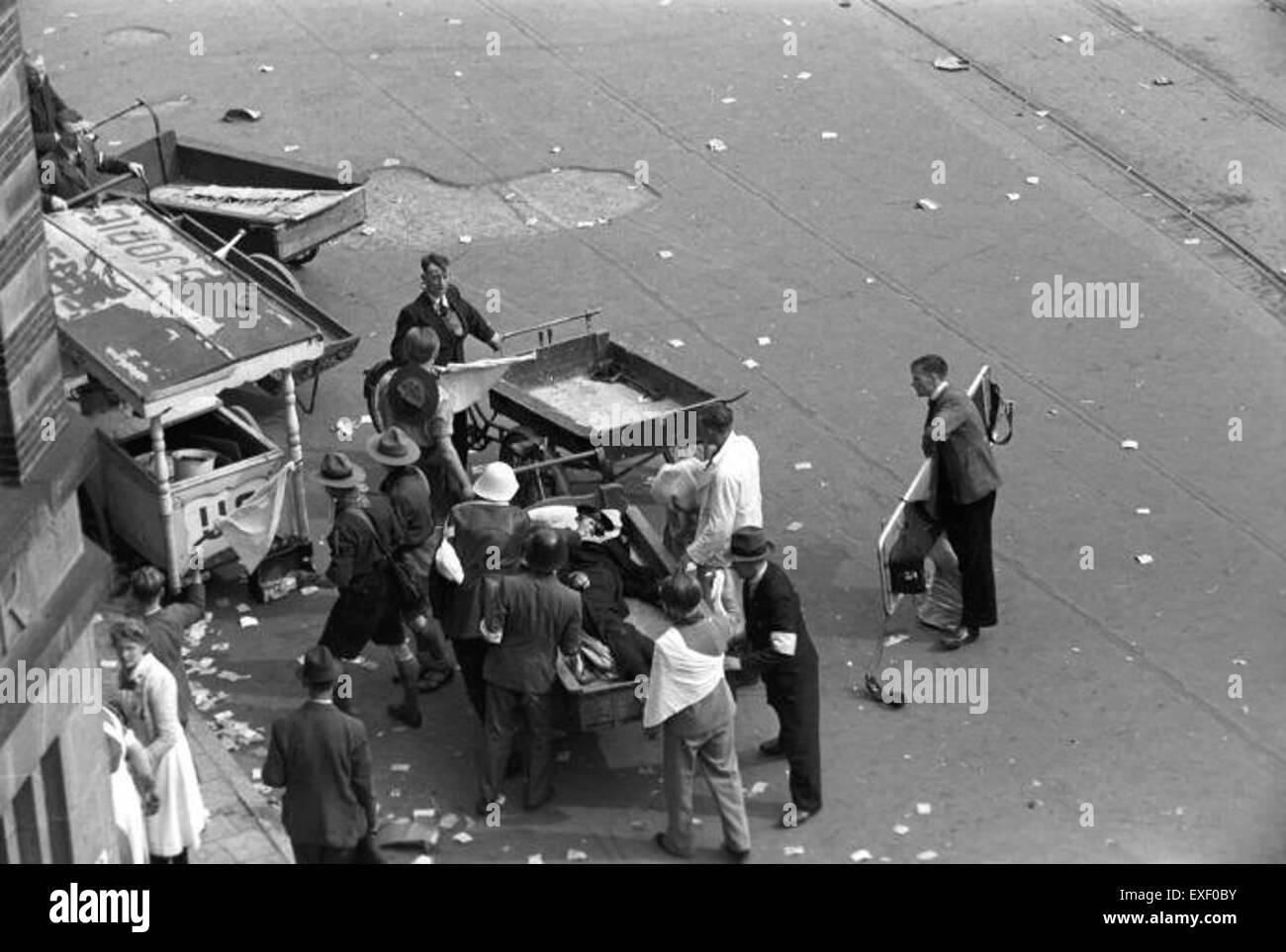 This incident occurred at Dam Square in Amsterdam, where a shooting ...